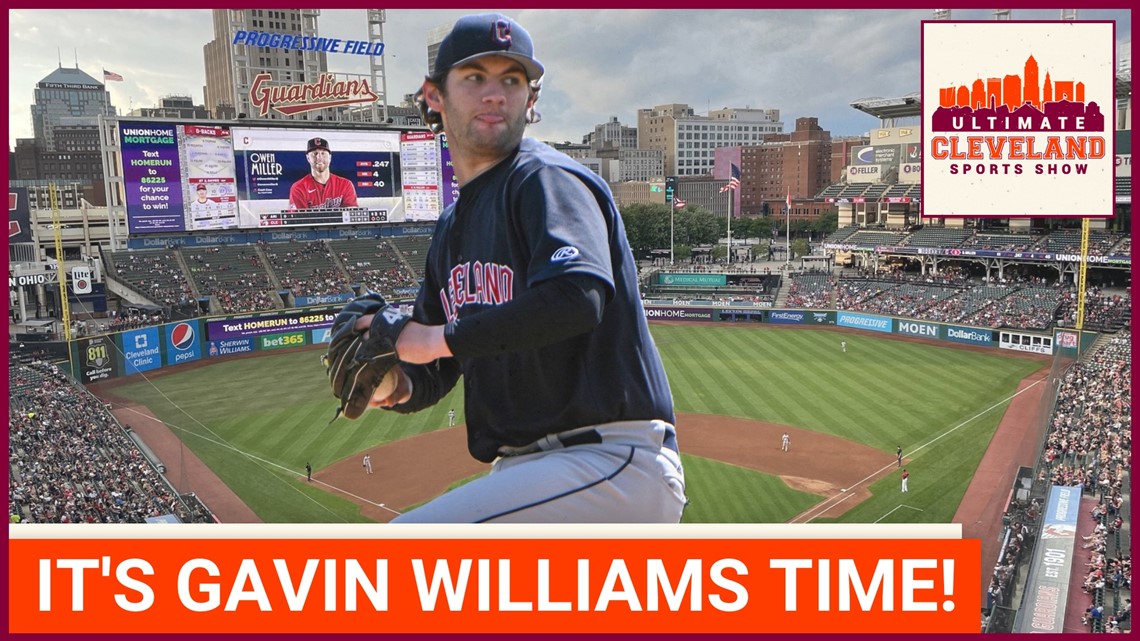 Gavin Williams, the Cleveland Guardians top prospect, is set to make ...