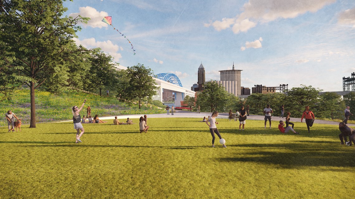 PHOTOS: New renderings of Irishtown Bend Park project released | wkyc.com