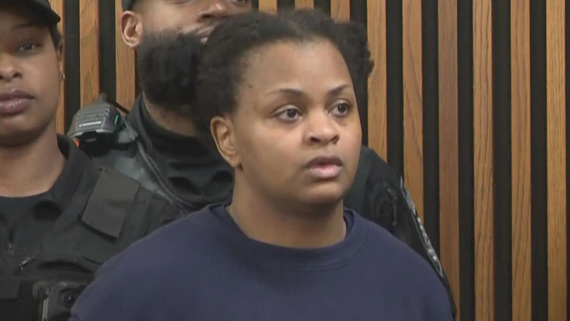 Full video: Aliyah Henderson faces murder charges in court after the ...