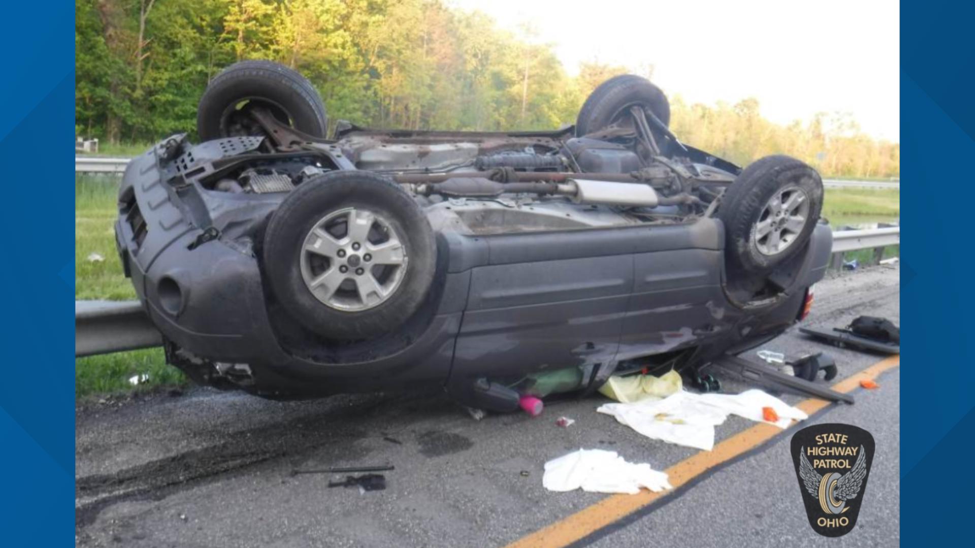 10-year-old killed in rollover crash on Route 422 near Harper Road in ...