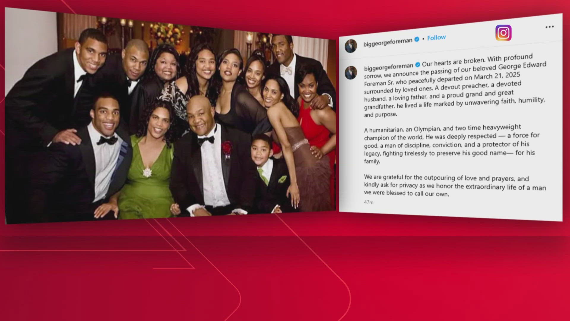 Boxing legend George Foreman dead at 76 | wkyc.com