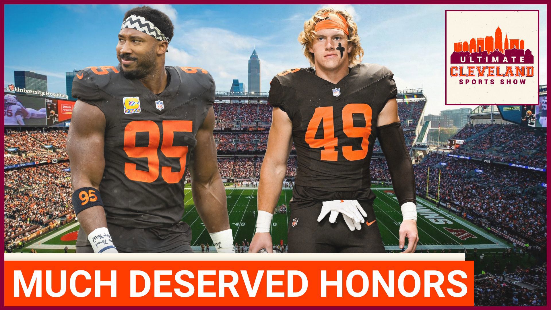 Myles Garrett & Carson Schwesinger pick up MAJOR NFL AWARDS - DPOY ...