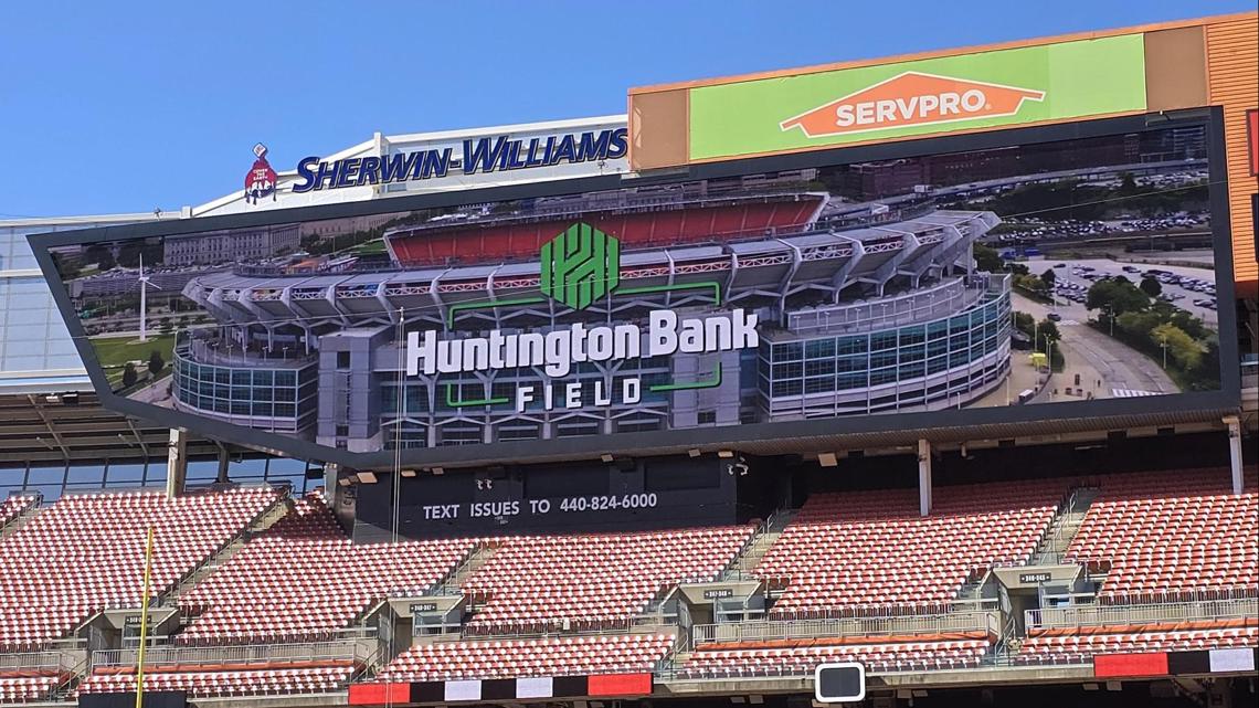 Cleveland Browns Stadium becomes Huntington Bank Field | wkyc.com