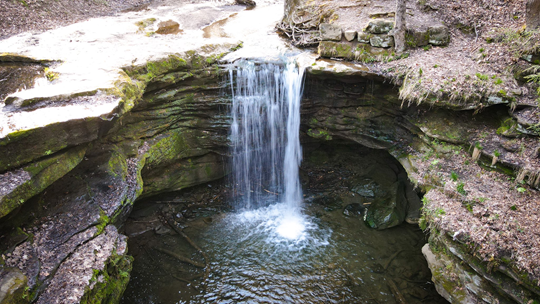 Chasing one of Northeast Ohio's best waterfalls: Dundee Falls | wkyc.com