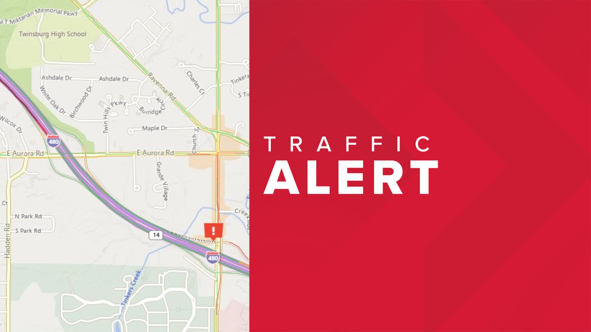 I-480 reopens in Twinsburg after fallen power lines closed highway in ...