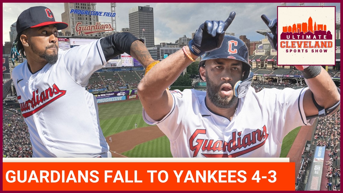 The Cleveland Guardians fall to the New York Yankees 4-3 | Lose first ...