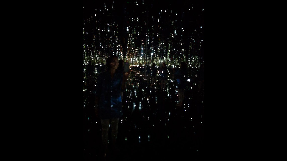 Girls in STEM | Exploring Yayoi Kusama's Infinity Mirrors exhibit at ...