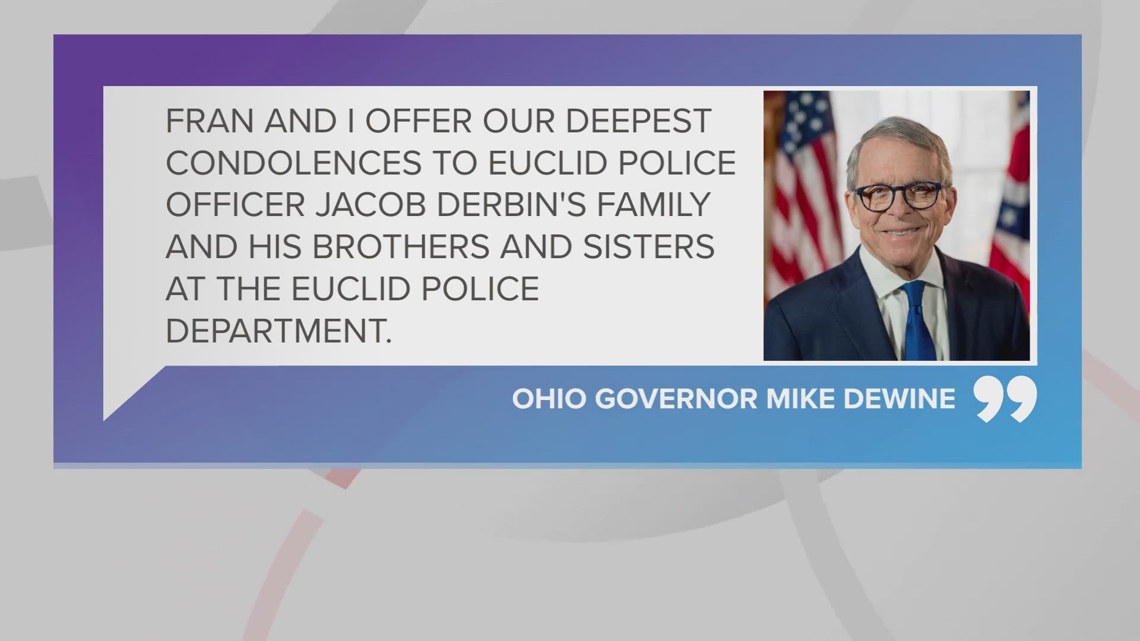 Remembering Euclid police officer Jacob Derbin: Tributes come in from ...