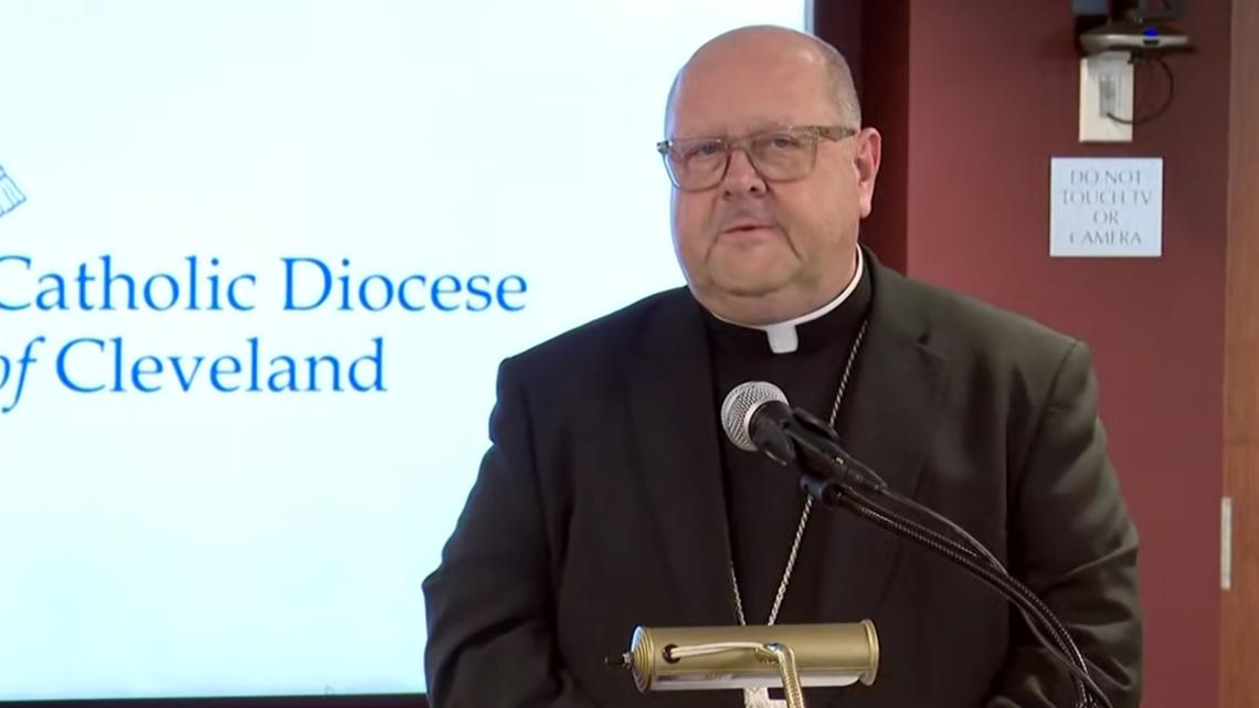 Cleveland Bishop Edward Malesic speaks after election of American ...