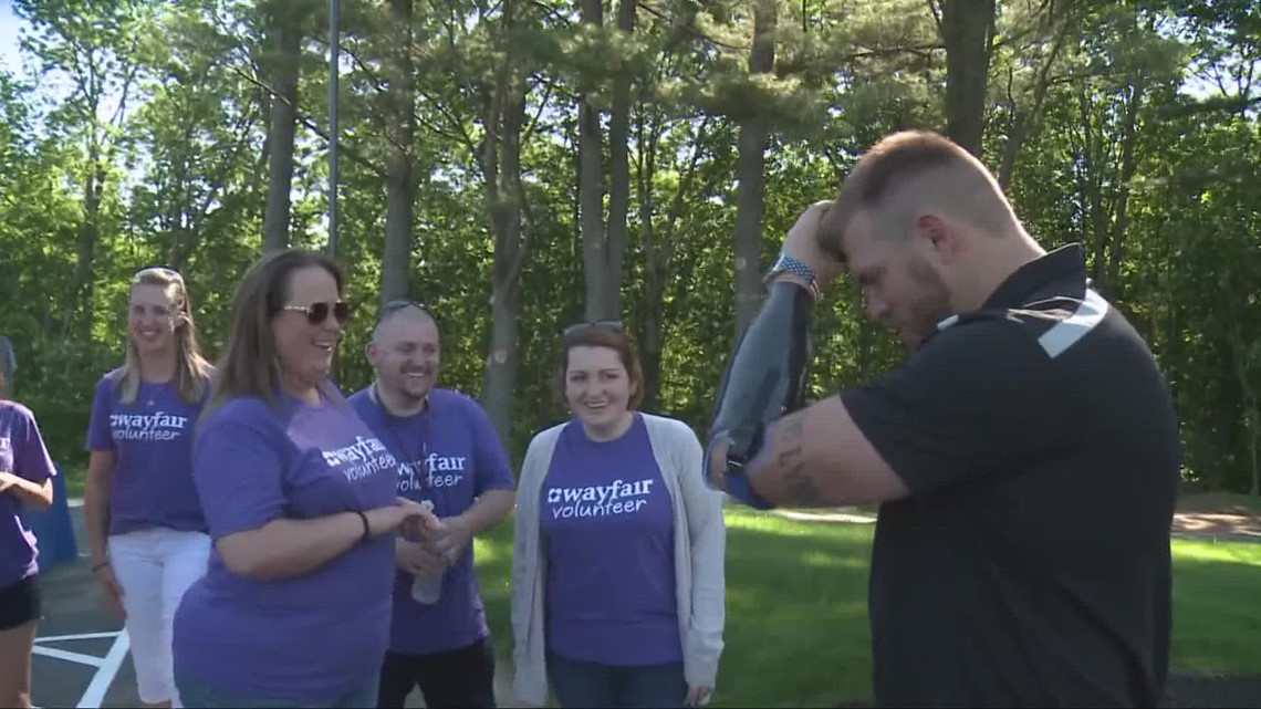 Quadruple amputee helping injured veterans, families | wkyc.com