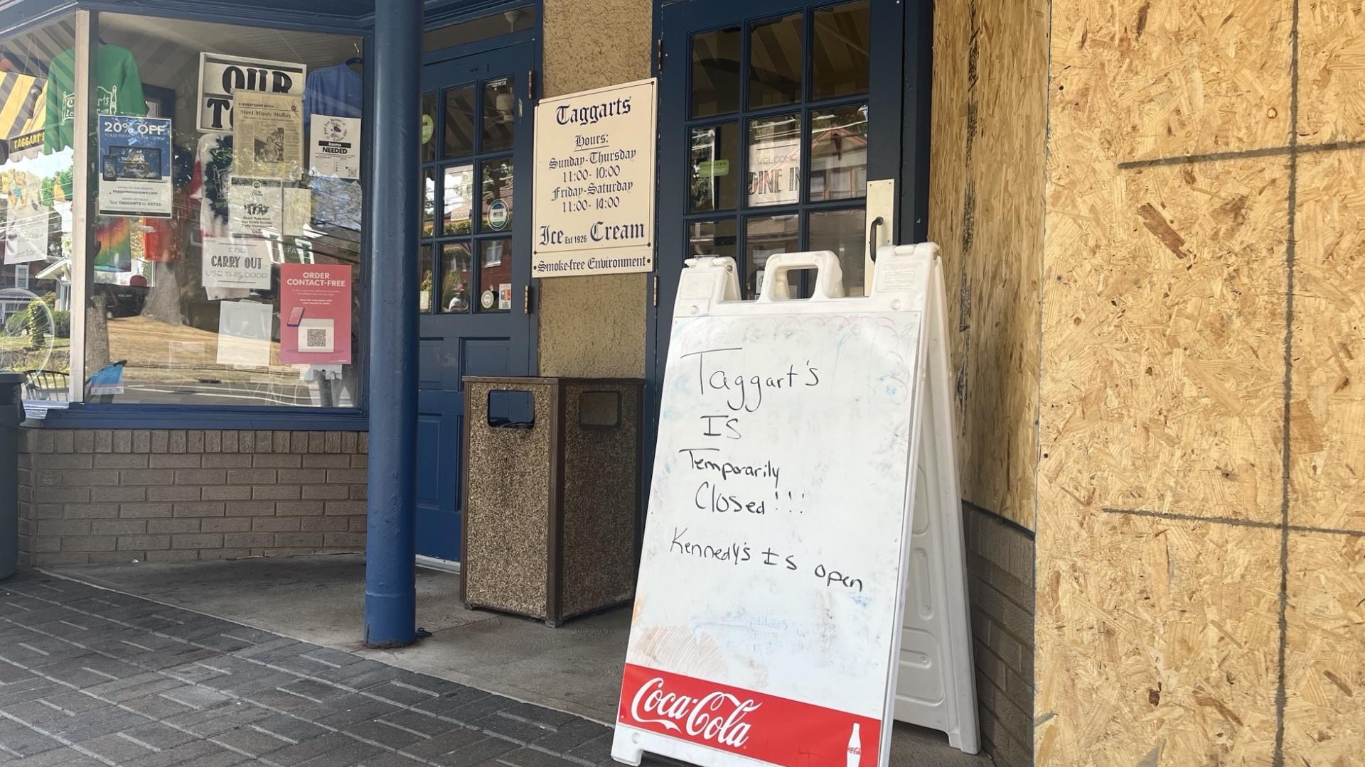 Taggarts Ice Cream in Canton reopening Friday after crash | wkyc.com