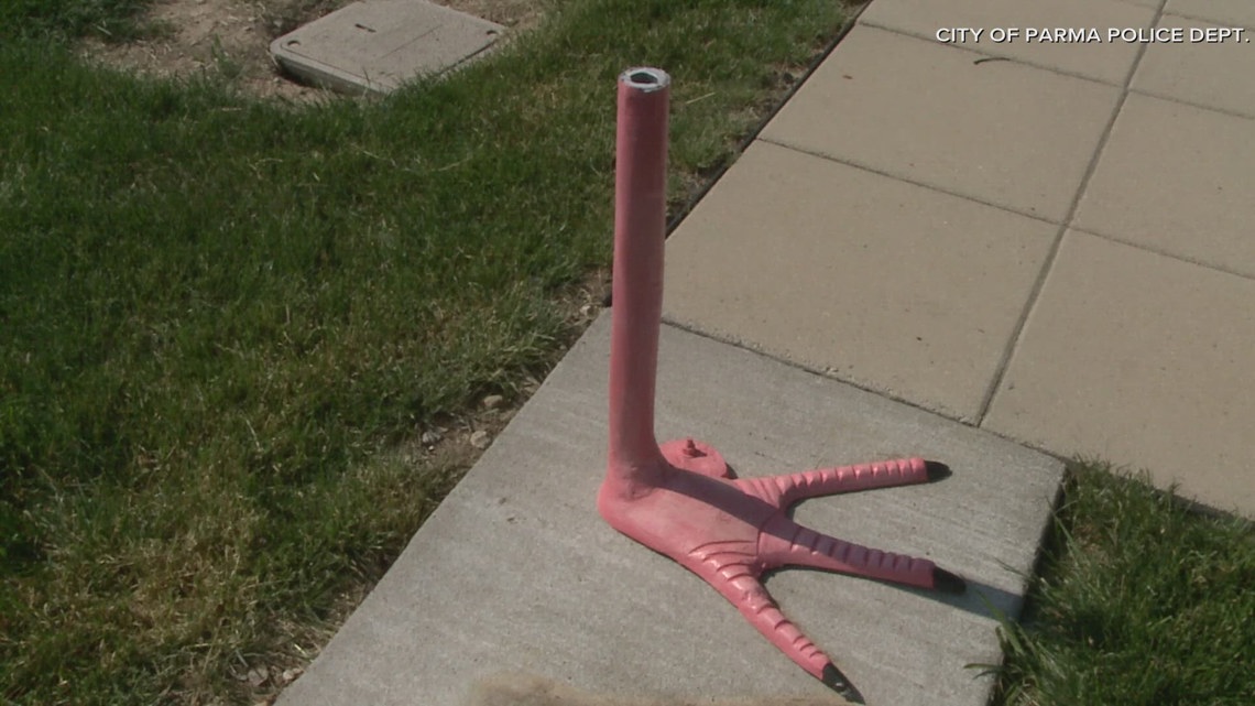 3 sentenced to jail for removing, damaging Parma flamingo statue | wkyc.com