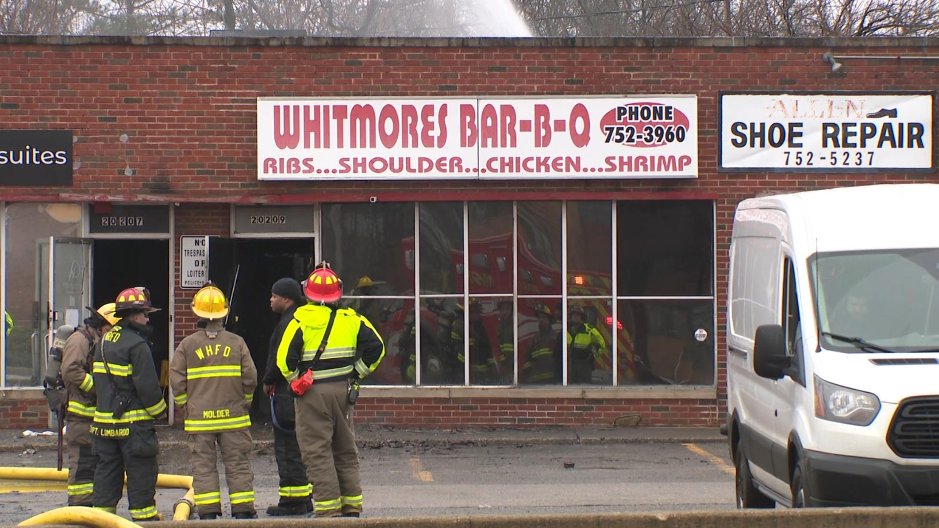 Fire damages Warrensville Heights shopping plaza, including Whitmore's ...