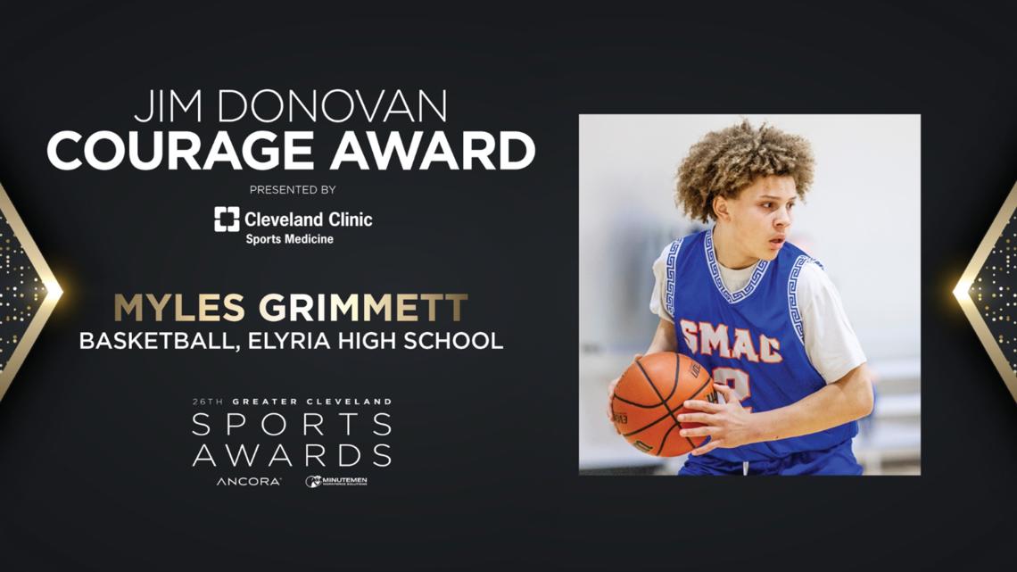 Elyria teen Myles Grimmett to receive Jim Donovan Courage Award at ...