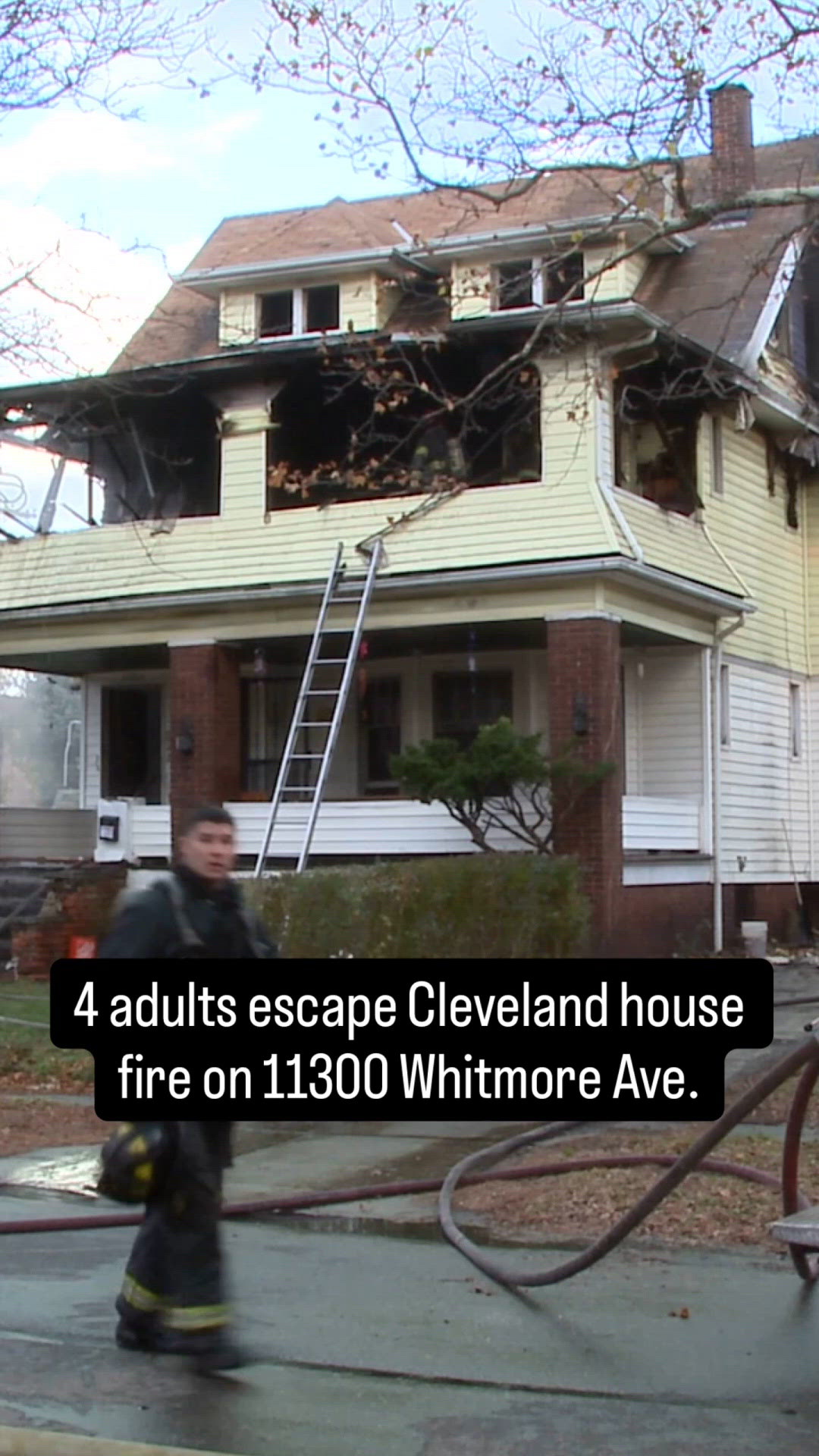 4 adults escape Cleveland house fire: 1 dog rescued, but 'several pets ...
