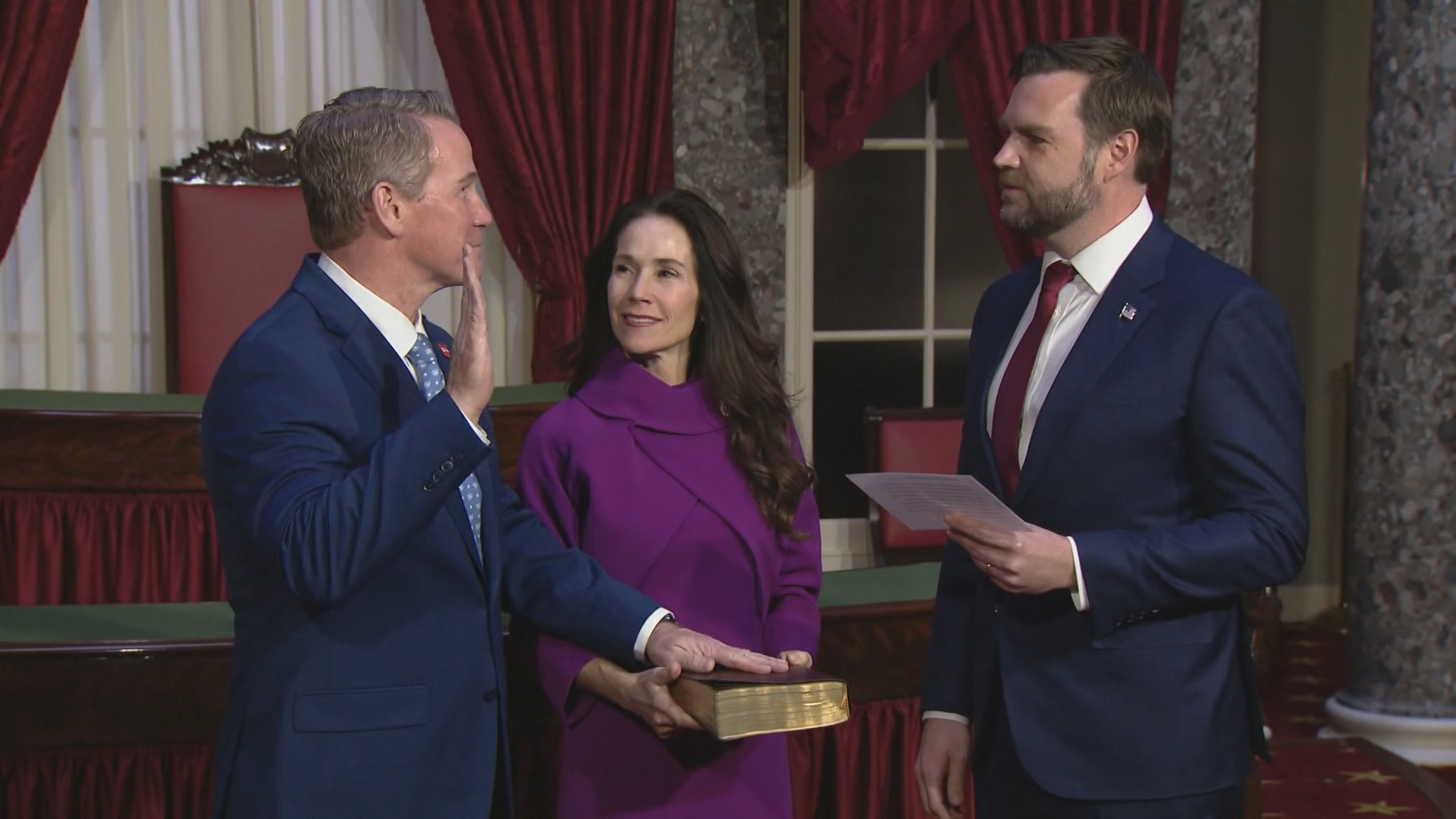 Ohio US Sen. Jon Husted takes oath of office | wkyc.com