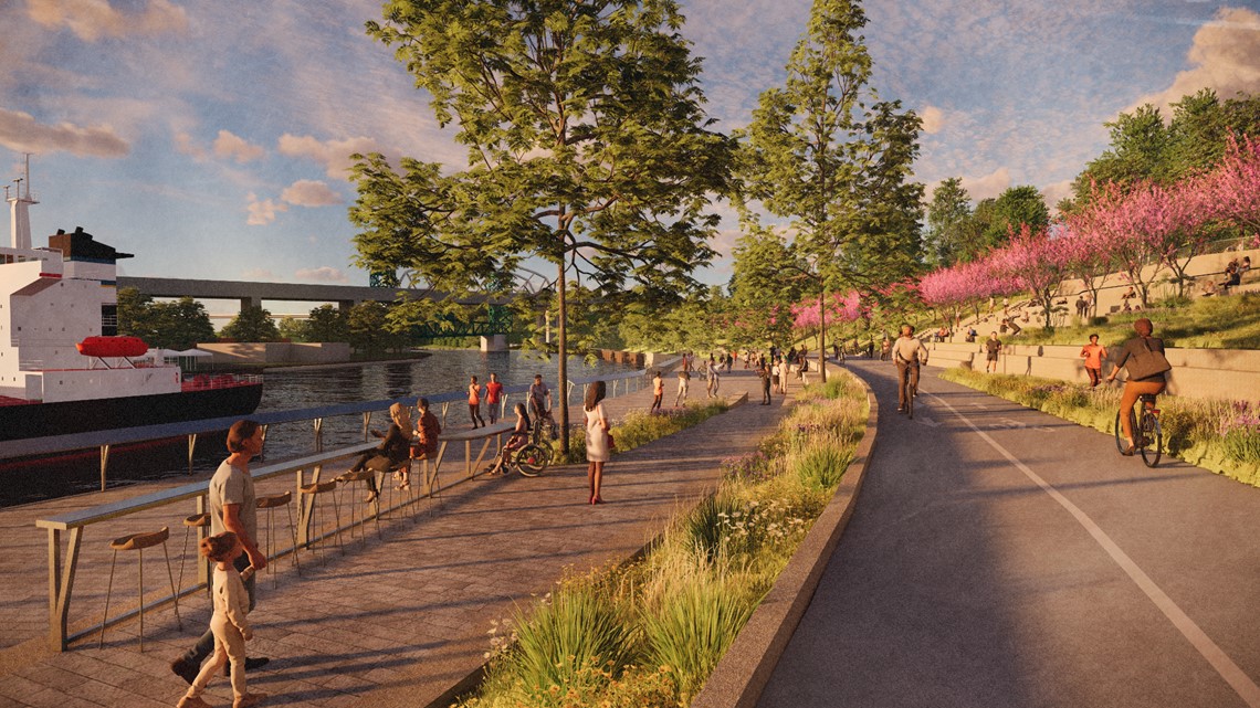 Cleveland officials approve Irishtown Bend Park proposed designs | wkyc.com