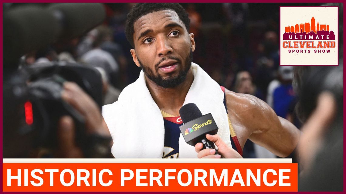 Donovan Mitchell's HISTORIC SECOND HALF saved the Cleveland Cavaliers ...