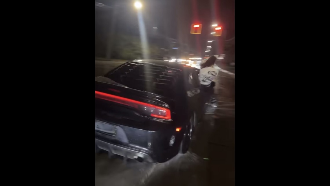 Police, city show pictures, video of Cleveland 'street takeover' | wkyc.com