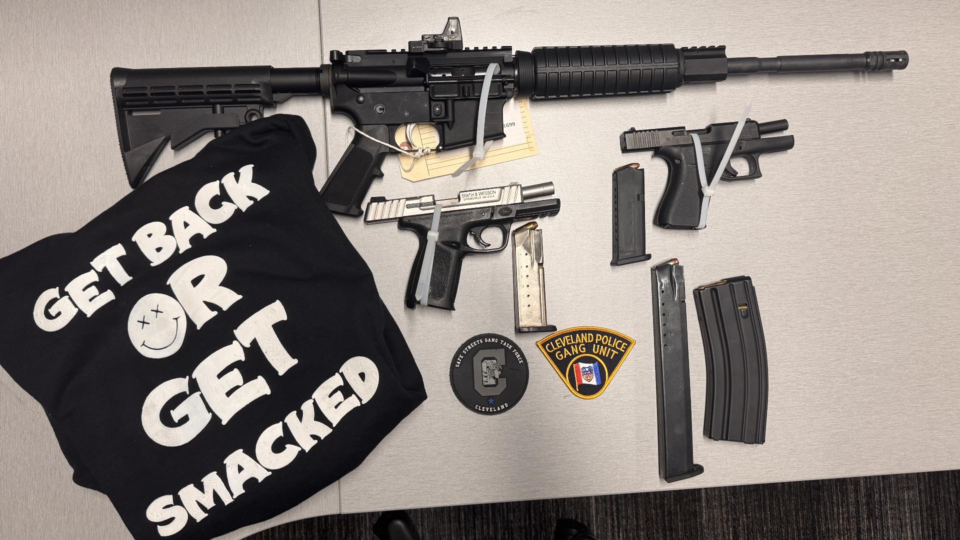 Police arrest Cleveland woman, seize guns and cars in street takeover ...