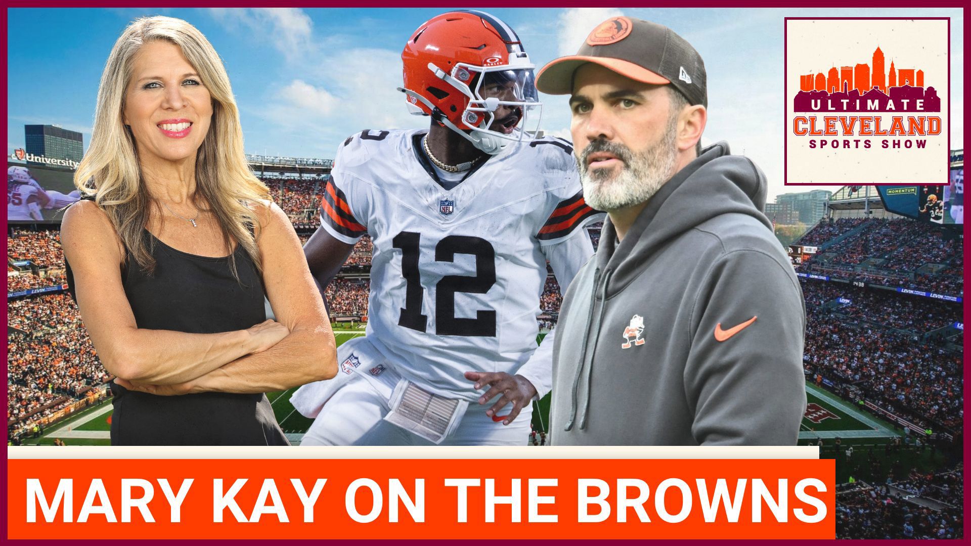 Mary Kay Cabot on Shedeur Sanders, Kevin Stefanski, Myles Garrett & a ...