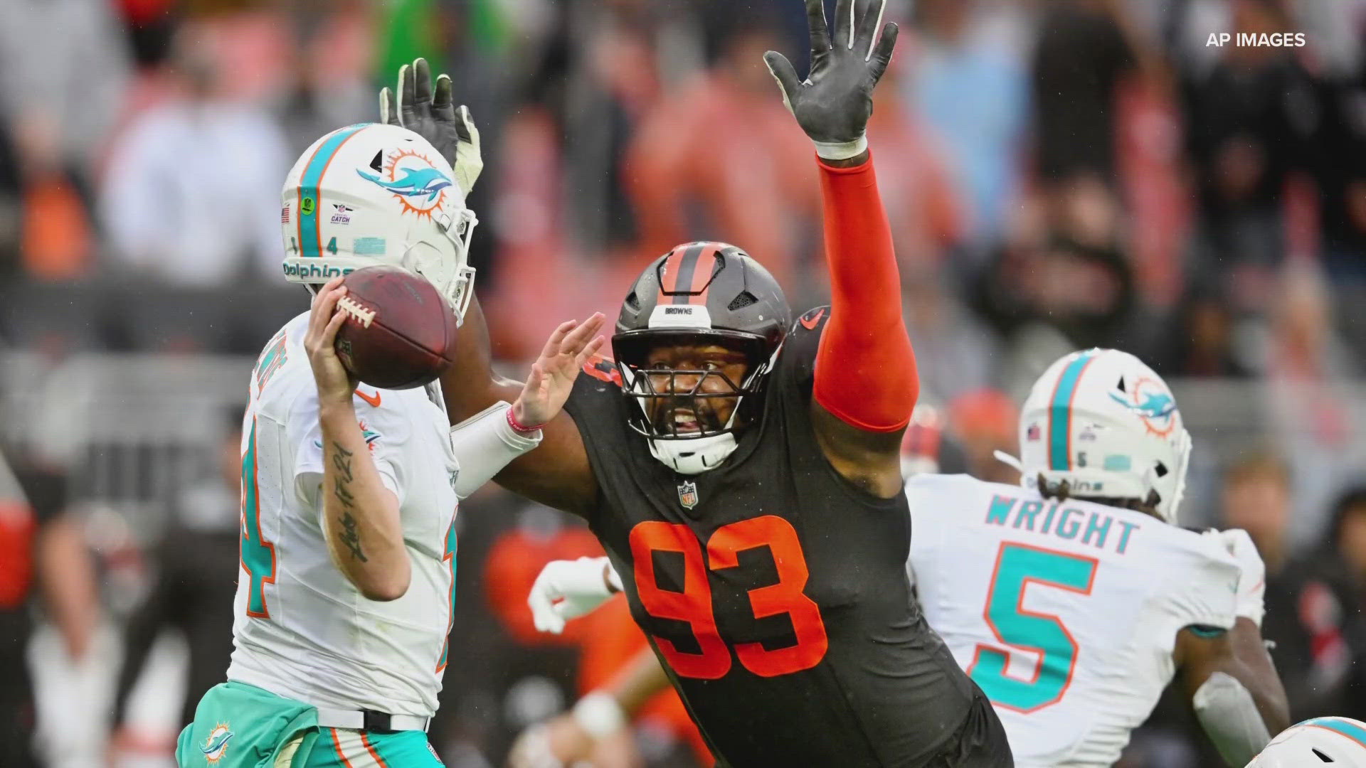 Mike Polk Jr. on enjoying a rainy Browns win against the struggling ...