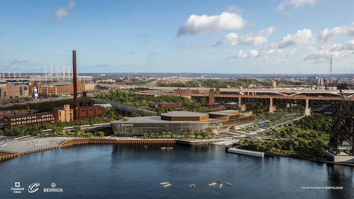 PHOTOS: Cleveland Cavaliers, Bedrock unveil renderings of Cleveland ...