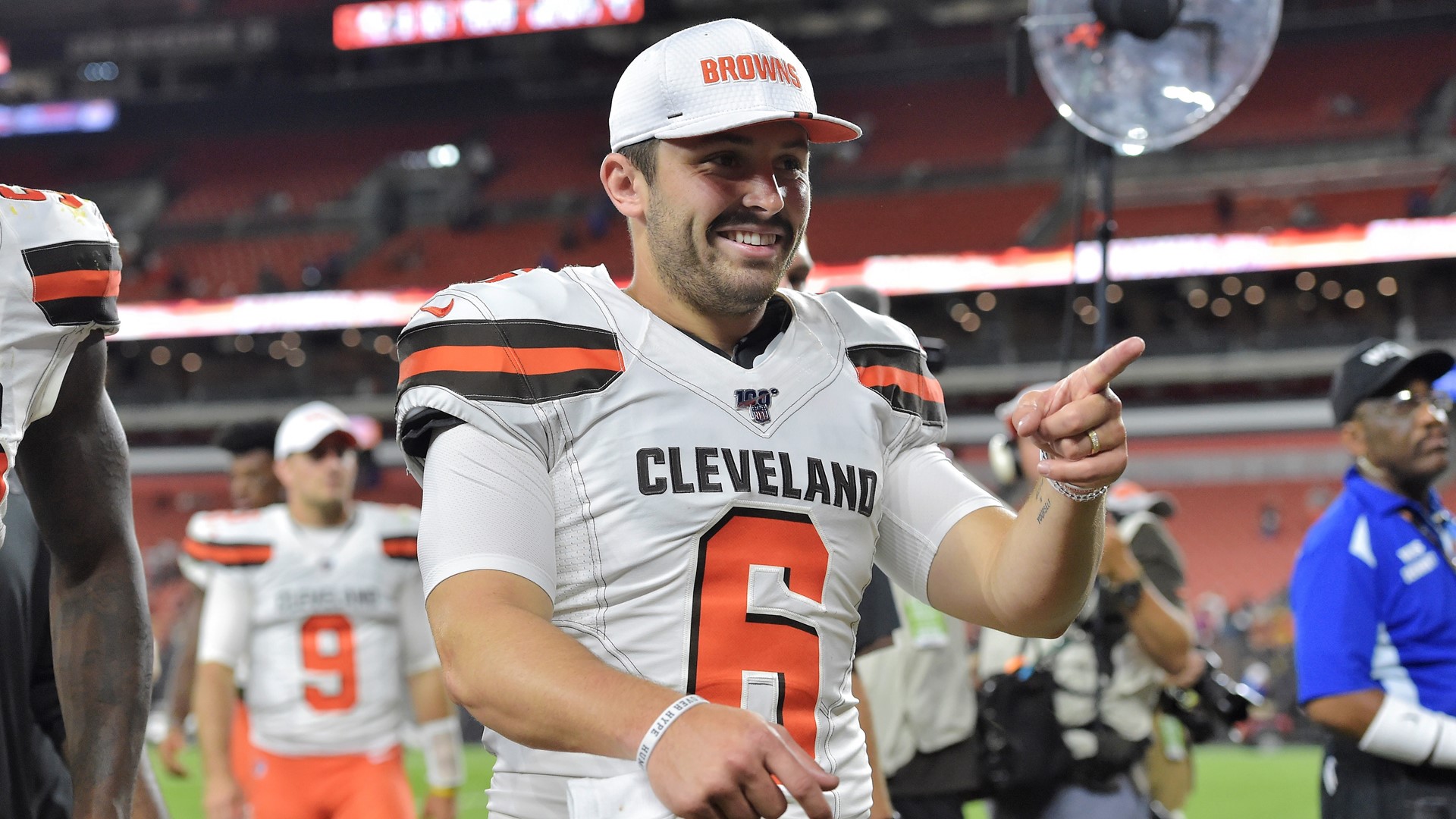 Baker Mayfield: 'I cannot believe the Giants took Daniel Jones' | wkyc.com