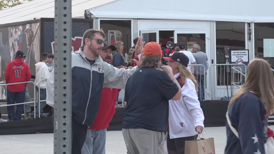 Cleveland Guardians fans flock downtown for huge series against Detroit ...