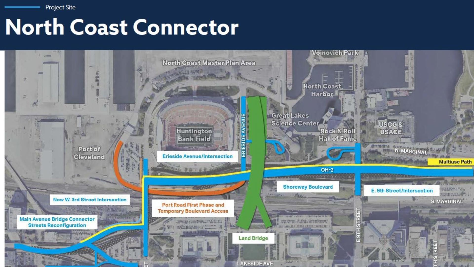 Cleveland cleared to spend $60M DOT grant for North Coast Connector ...