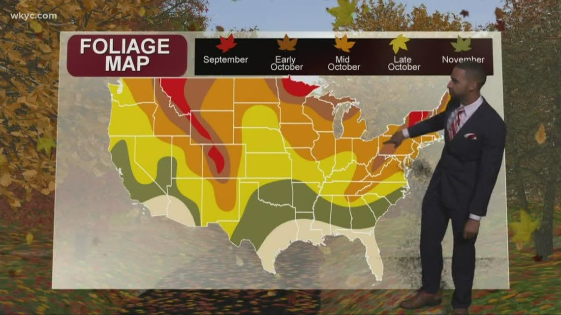 Here's when fall colors are expected to peak in Ohio | wkyc.com