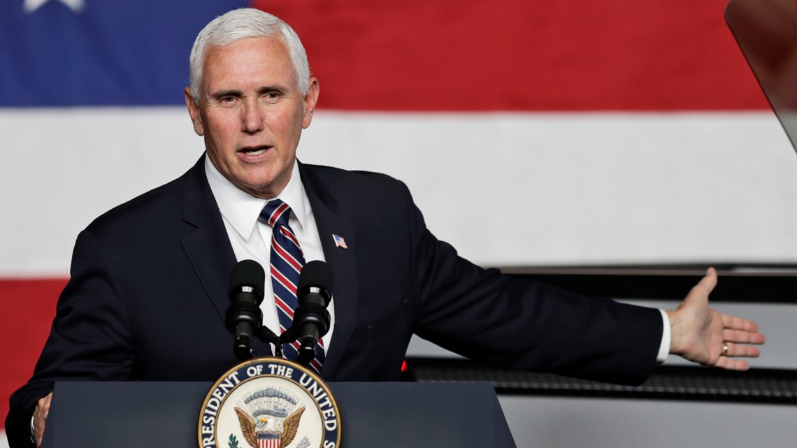 Vice President Mike Pence does not wear mask in Lordstown, Gov. DeWine ...