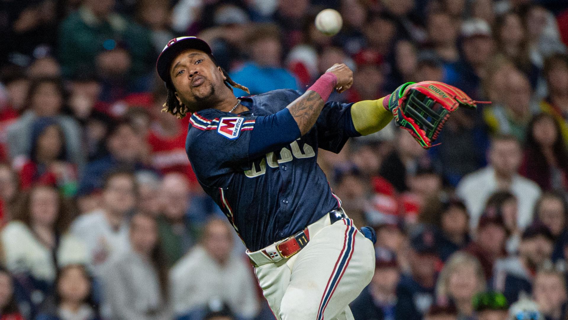 José Ramírez's hitting streak snapped, Guardians fall to Angels 4-1 ...