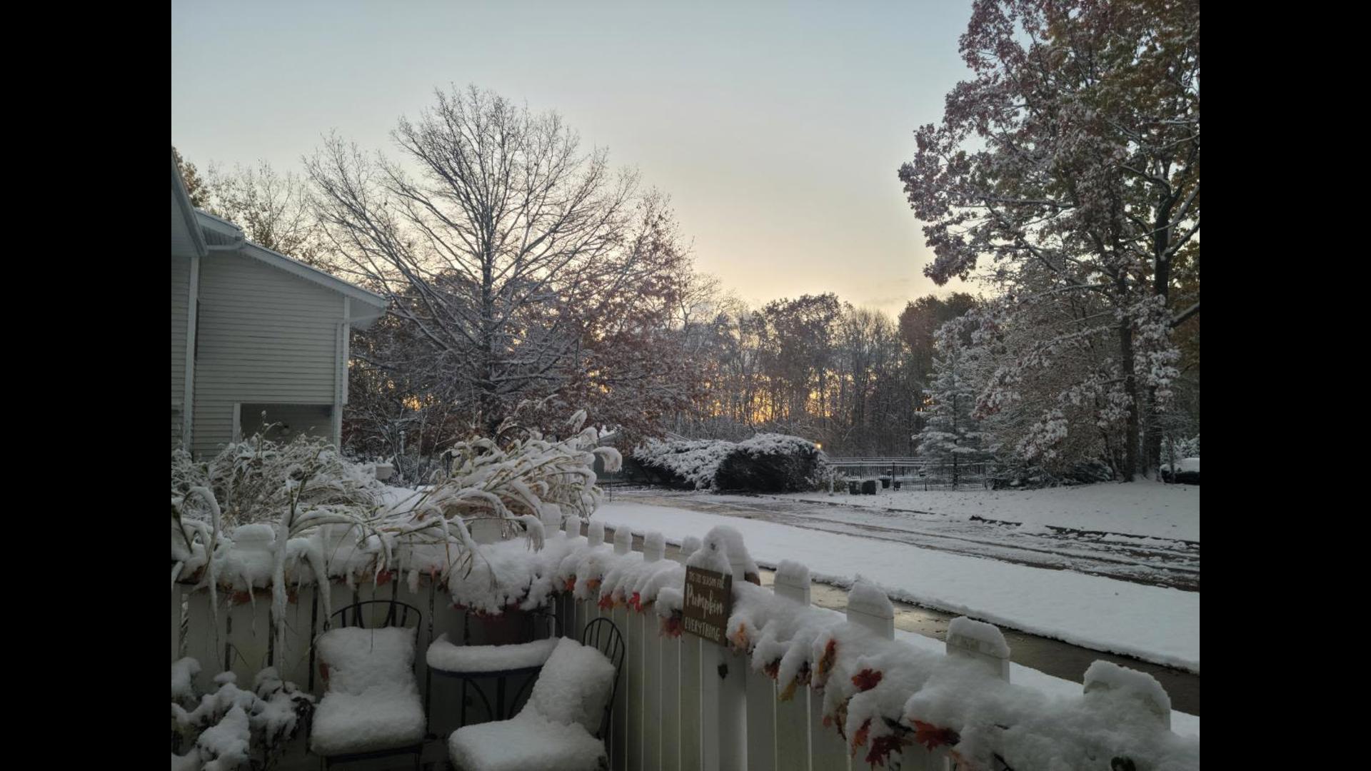 Photos: Northeast Ohio sees first snowfall of season | wkyc.com
