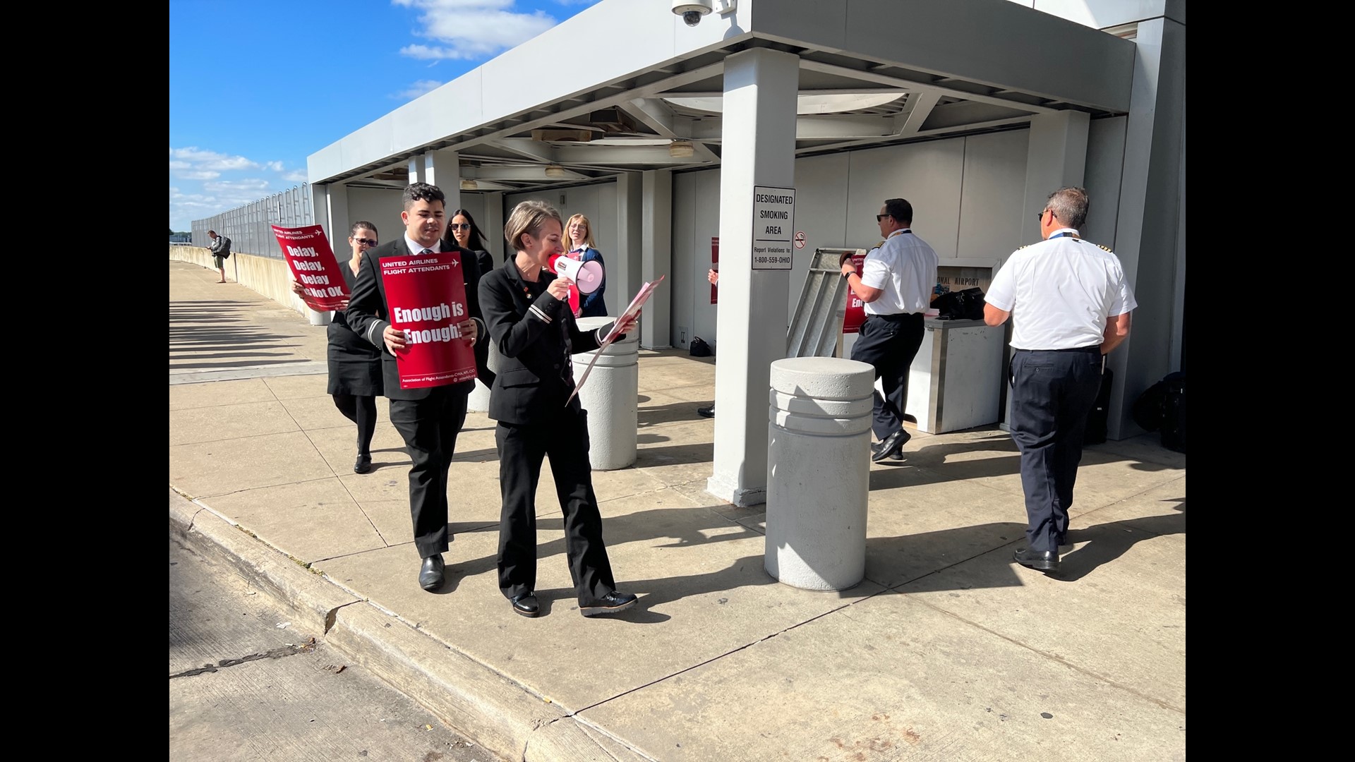 Why are United Airlines flight attendants picketing? | wkyc.com