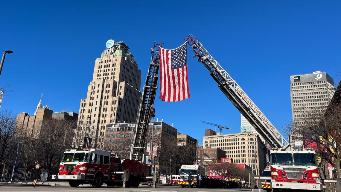 Funeral for fallen Cleveland firefighter Johnny Tetrick | wkyc.com