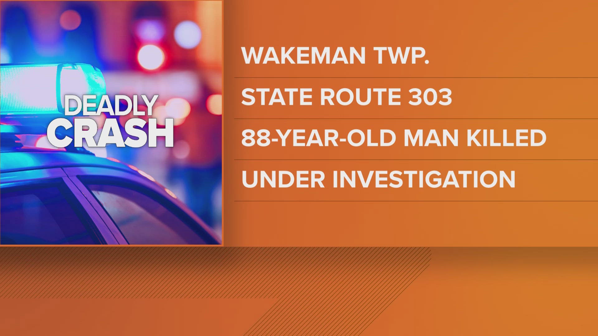 88-year-old man dies in Huron County head-on crash | wkyc.com