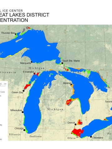 Weather Blog | Lake Erie ice expanding as cold December continues ...