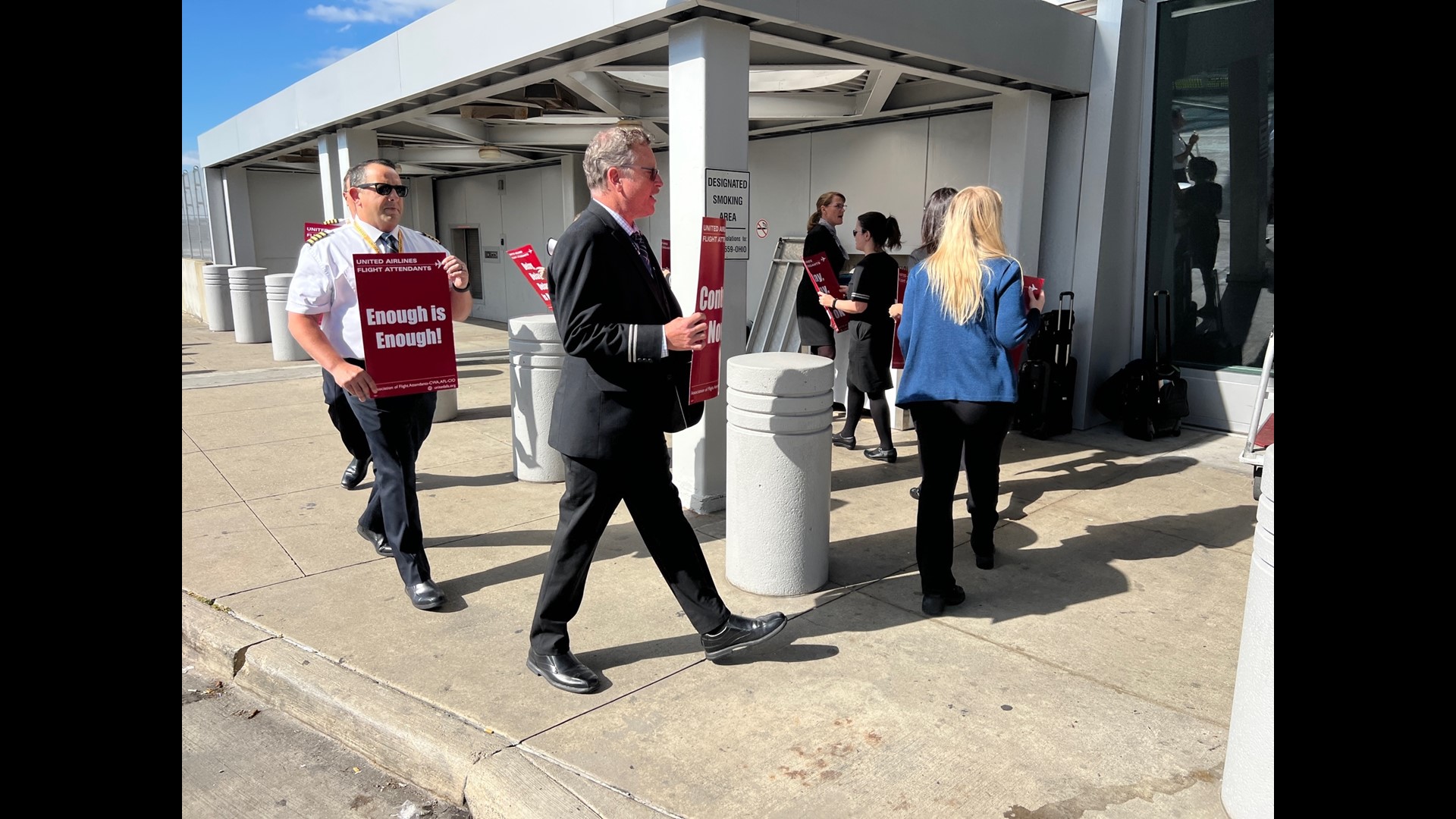 Why are United Airlines flight attendants picketing? | wkyc.com
