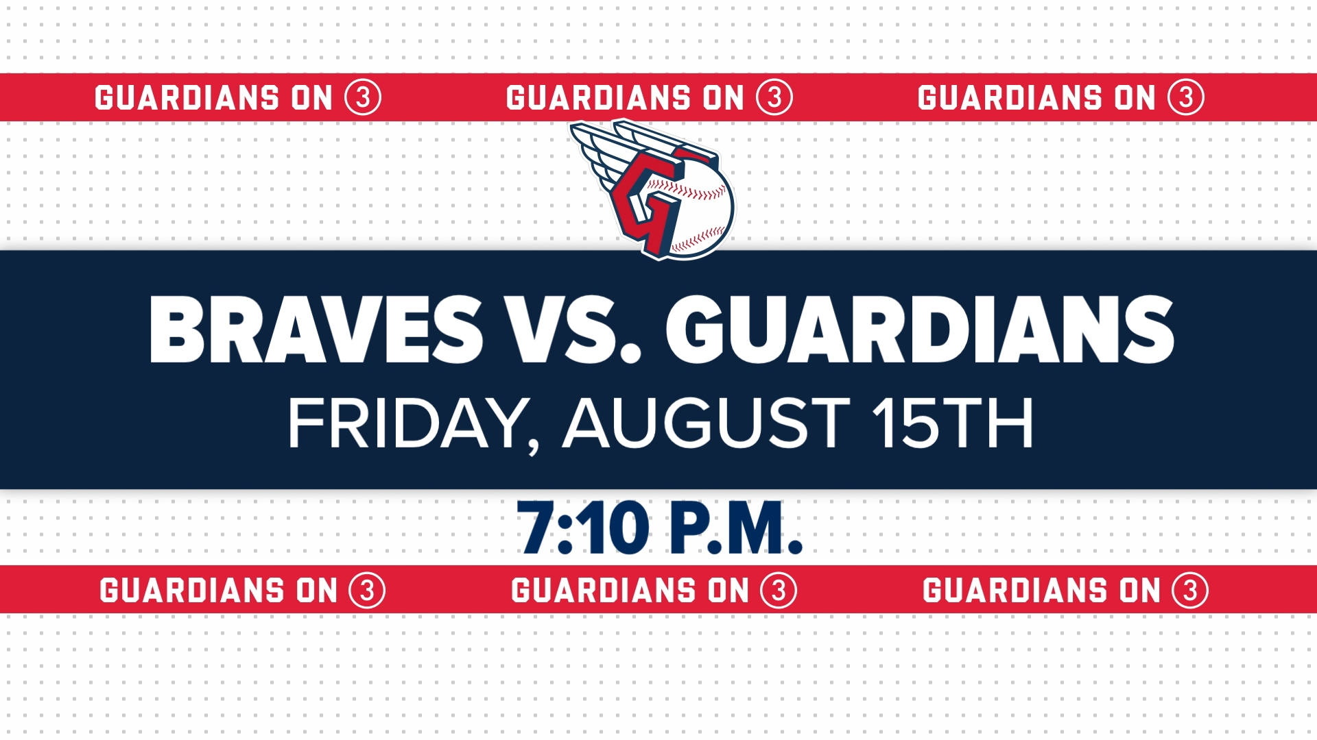 Cleveland Guardians vs. Braves on TV Friday, August 15: Watch live on ...