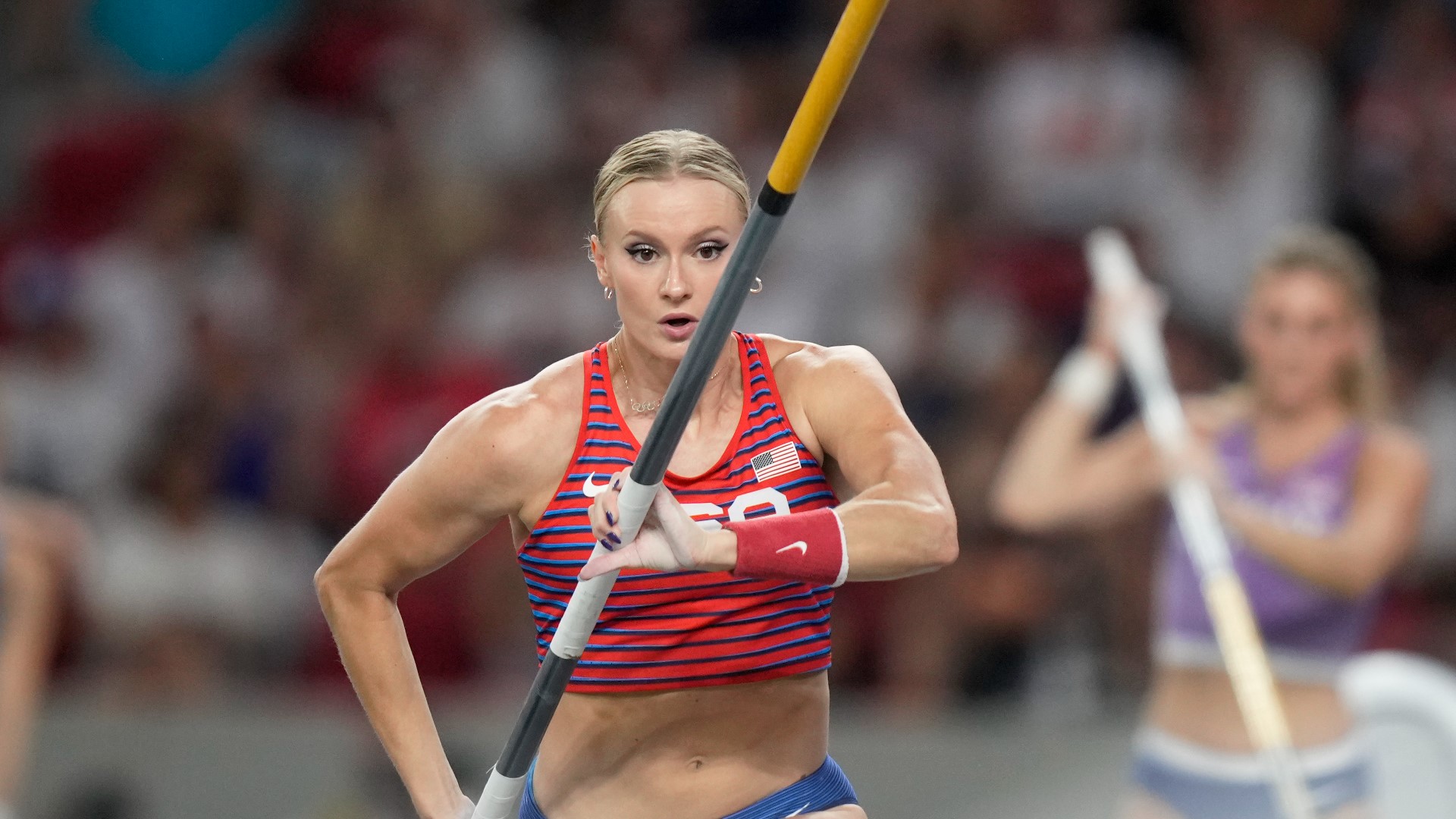 Olmsted Falls native Katie Moon wins gold in Budapest | wkyc.com