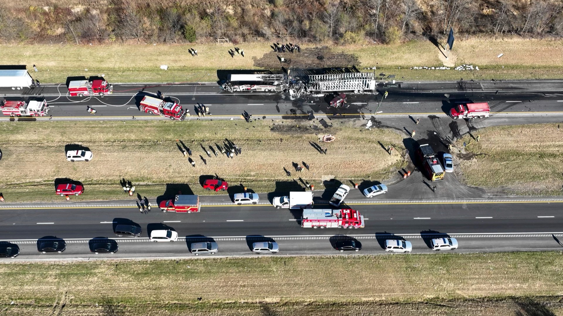 Ohio bus crash: Updates on deadly I-70 crash between bus and semi ...