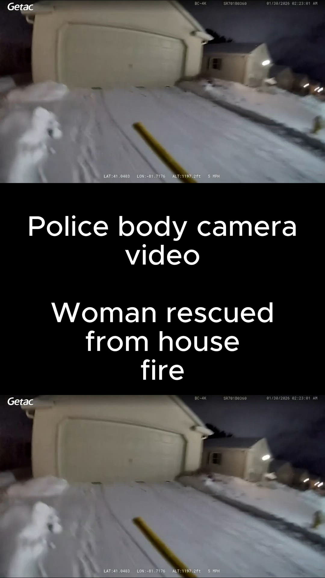 Police rescue woman from burning home in Wadsworth early Friday morning ...