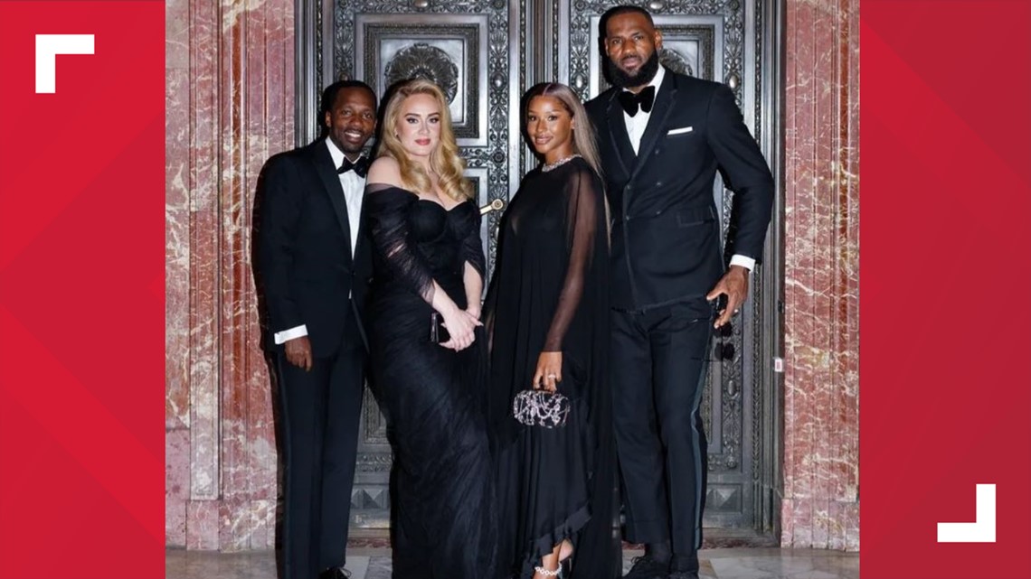 Kevin Love and Kate Bock wedding photos: LeBron James, Adele | wkyc.com