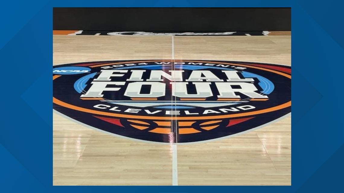 First look: 2024 NCAA Final Four court in Cleveland | wkyc.com