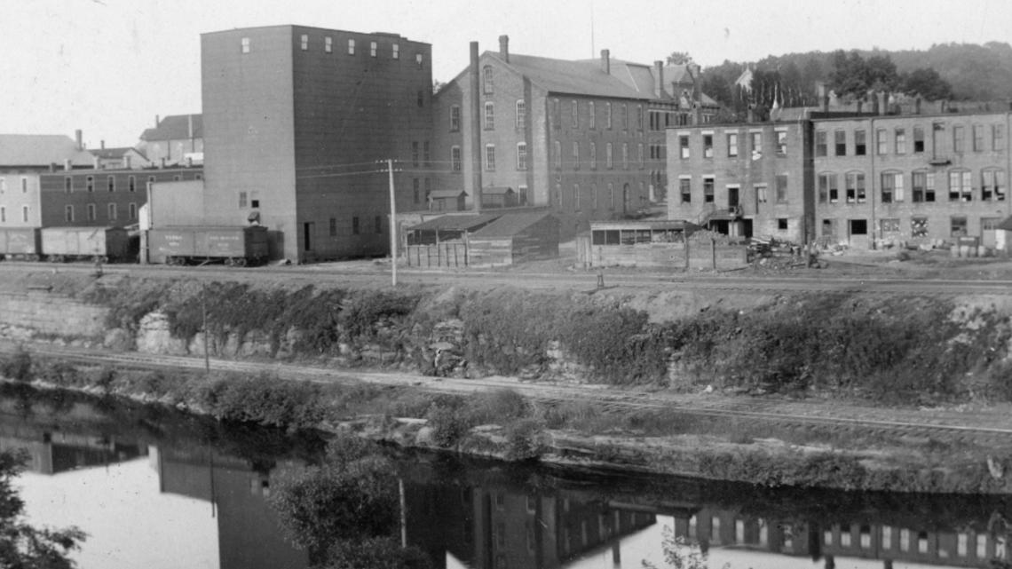 PHOTOS: Archived pictures of mill site from Kent Historical Society ...