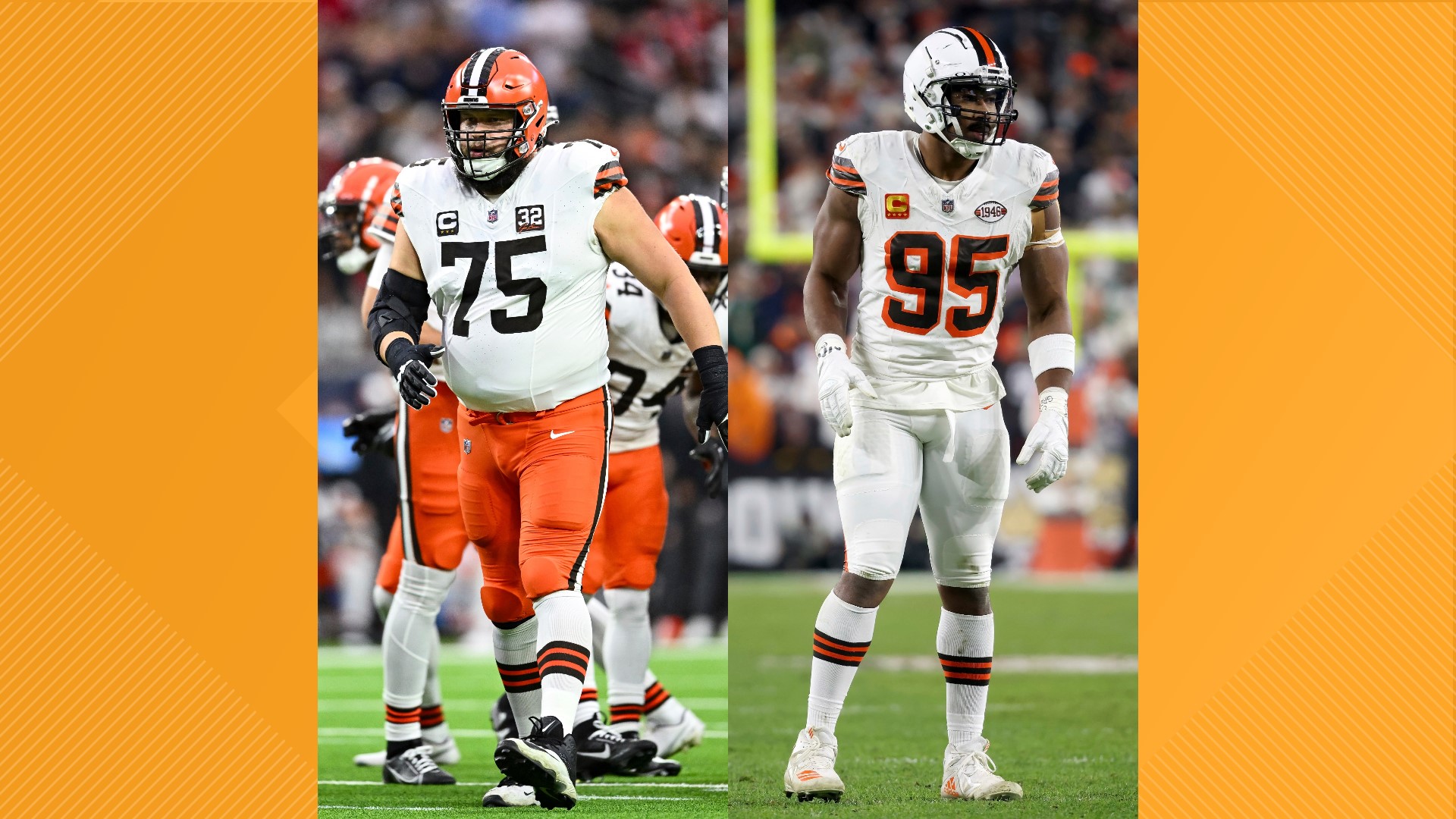 PFWA honors Cleveland Browns' Myles Garrett and Joel Bitonio | wkyc.com
