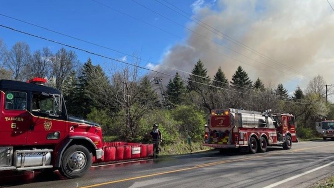 Richfield house fire reignites on West Streetsboro Road | wkyc.com