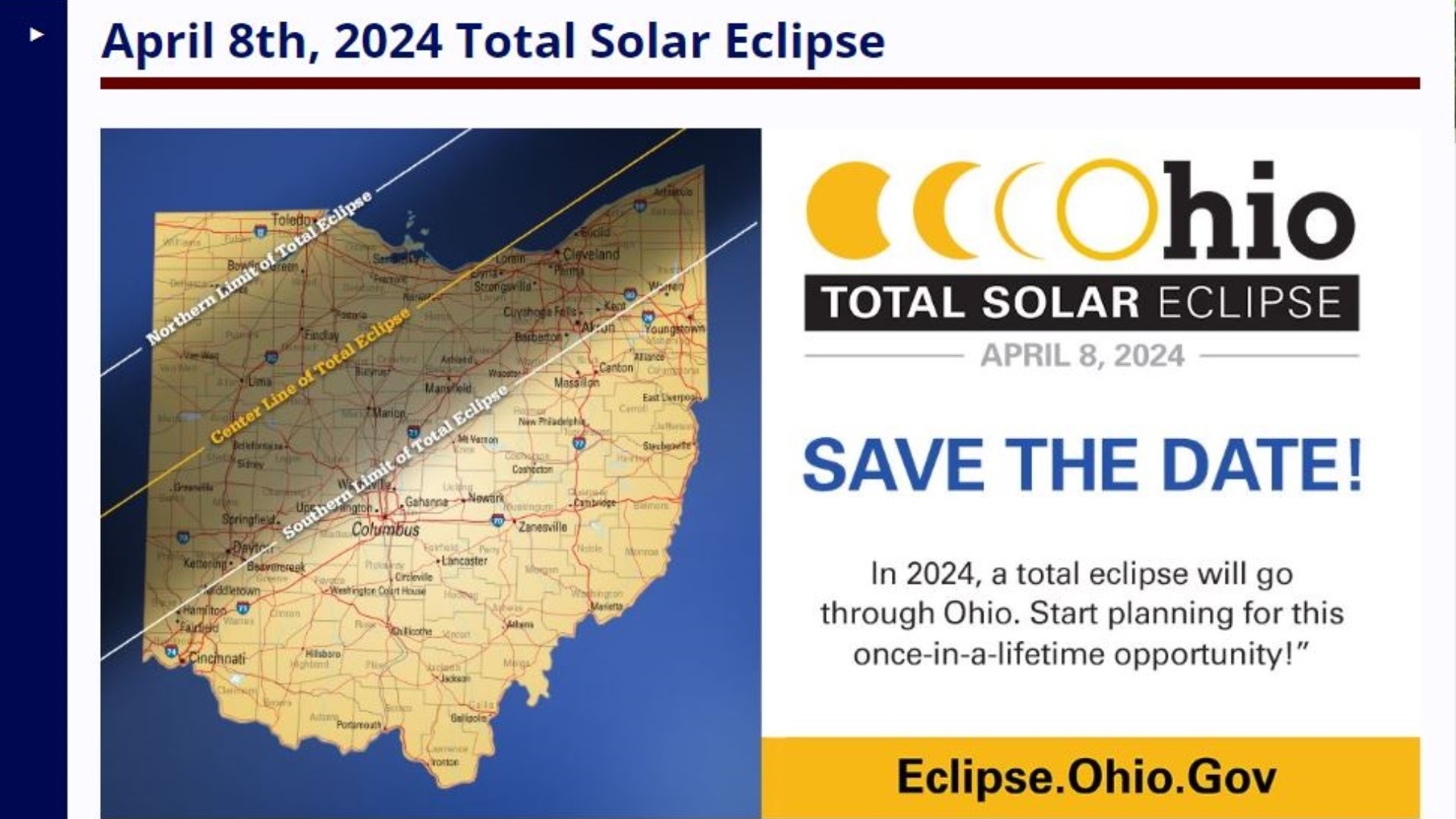 Billboard falsely states where you can see total solar eclipse | wkyc.com