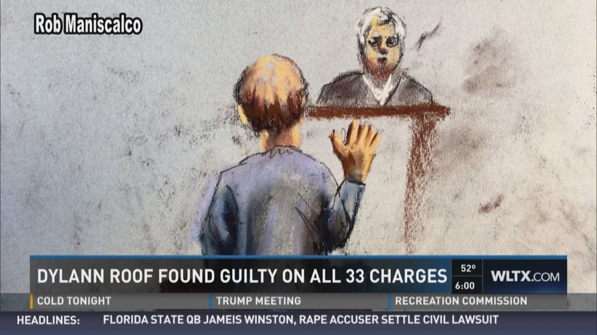 Jury Convicts Dylann Roof of Charleston Church Massacre | wkyc.com